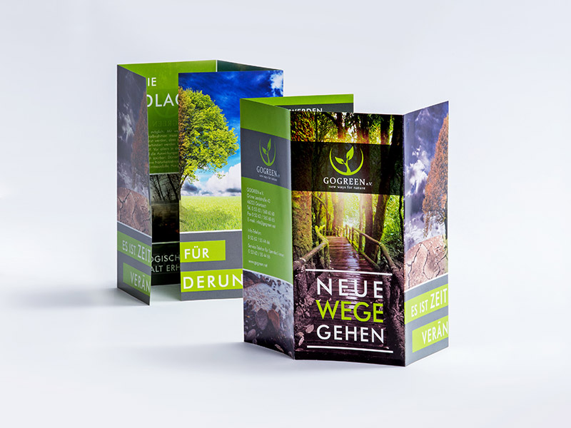 Flyer drucken bei Ihrer Online Druckerei viaprinto
